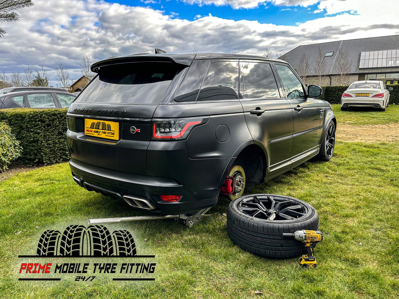 Mobile tyre fitting 24hour - Emergency call out - Roadside